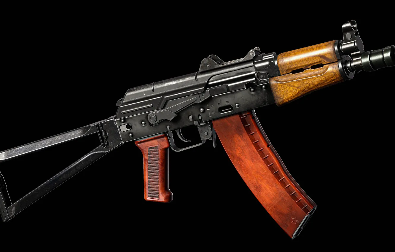 Wallpaper USSR, The AKS-74, Compact machine, M.T. Kalashnikov for ...