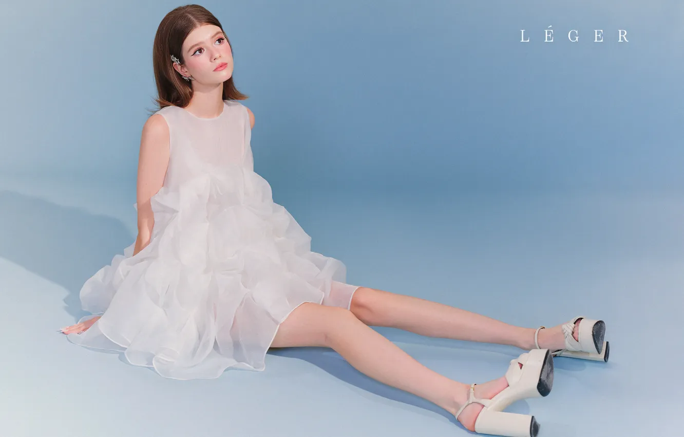 Wallpaper girl, long hair, dress, beautiful, model, sweet, adorable for ...