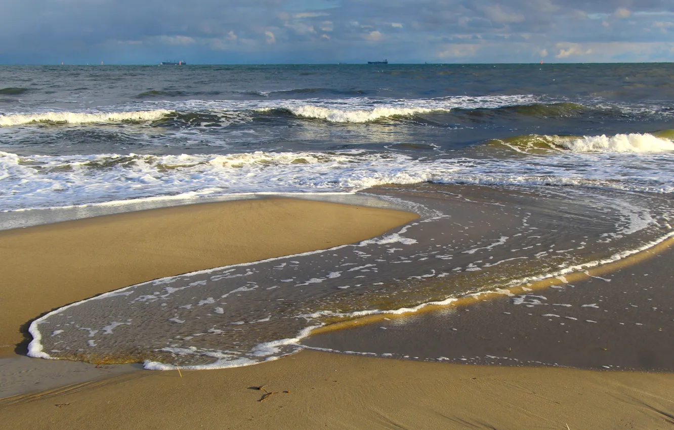 Wallpaper beach, sea, ocean, water, wave for mobile and desktop ...