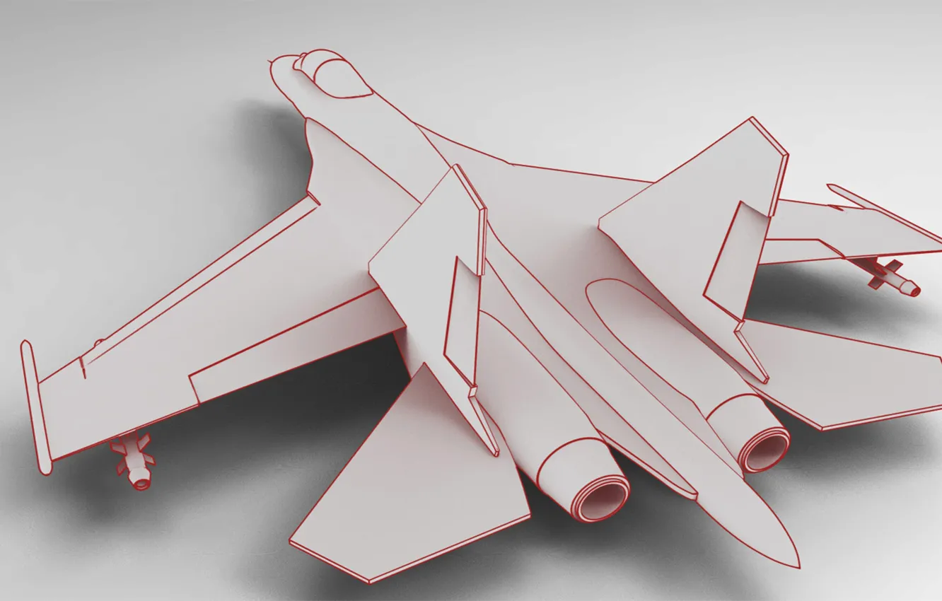 Wallpaper fighter, su-27, su27 images for desktop, section авиация ...