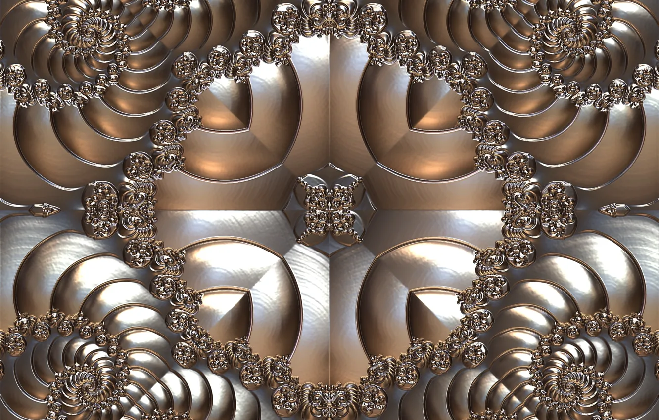 Wallpaper metal, pattern, texture, ornament, metallic, relief, foil ...