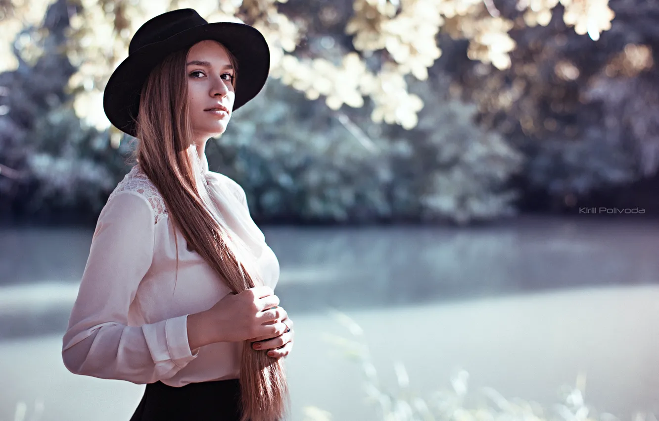 Wallpaper light, girl, white, sexy, studio, young, Dasha, eyes for ...