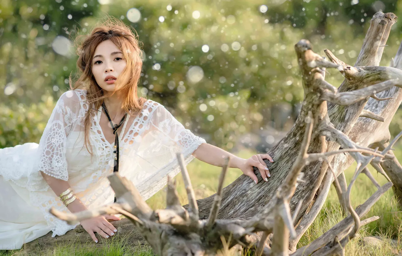 Wallpaper summer, girl, nature for mobile and desktop, section девушки ...