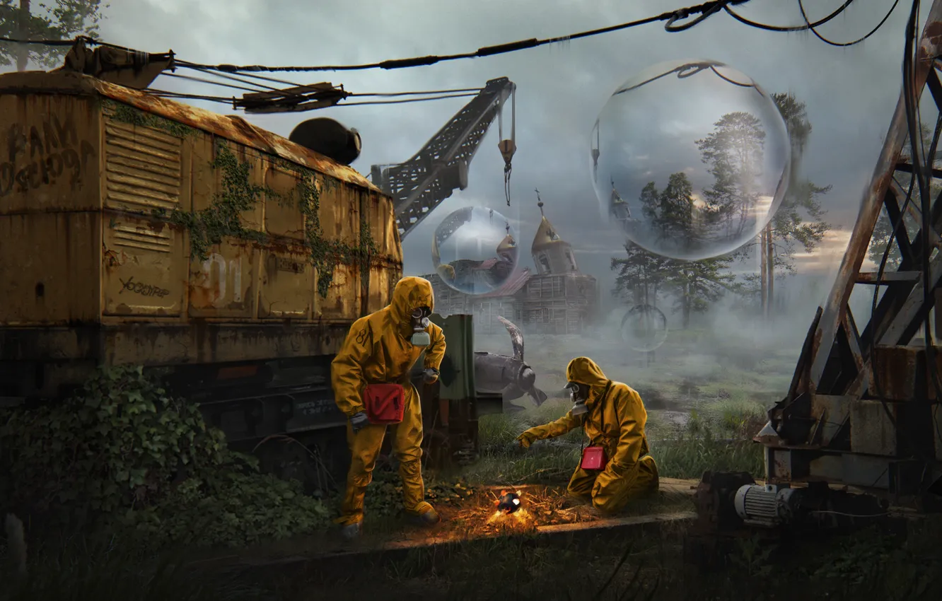 Wallpaper Stalker, Metro 2033, Stalker 2, Concept Art, bondarts ...