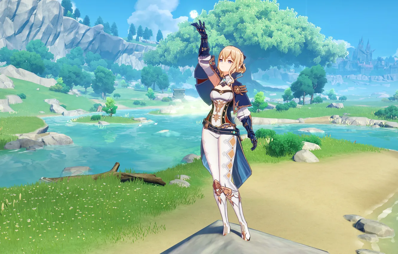 Wallpaper Character, Genie, Genshin Impact for mobile and desktop ...