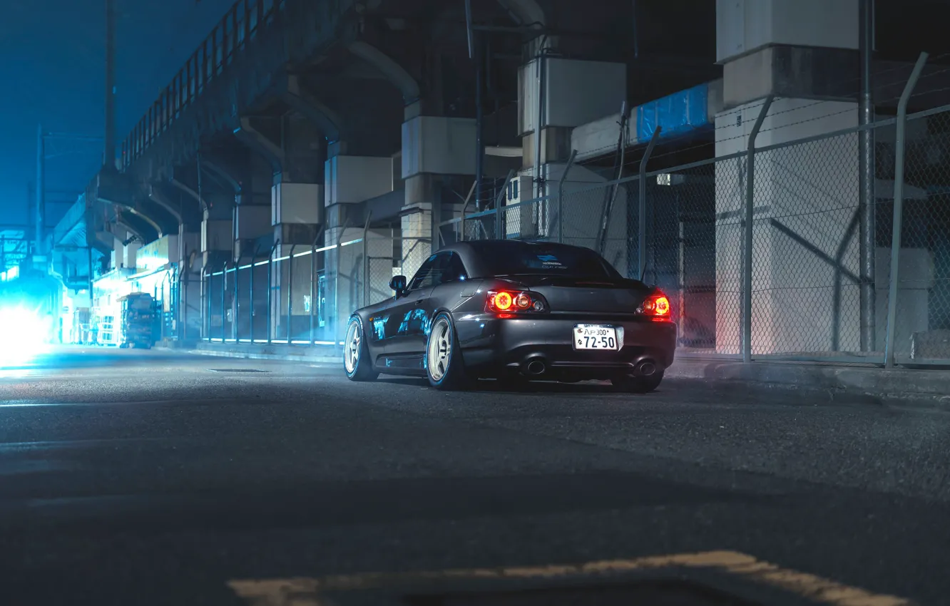 Wallpaper Honda, Car, Night, S2000, Sport, Rear images for desktop ...