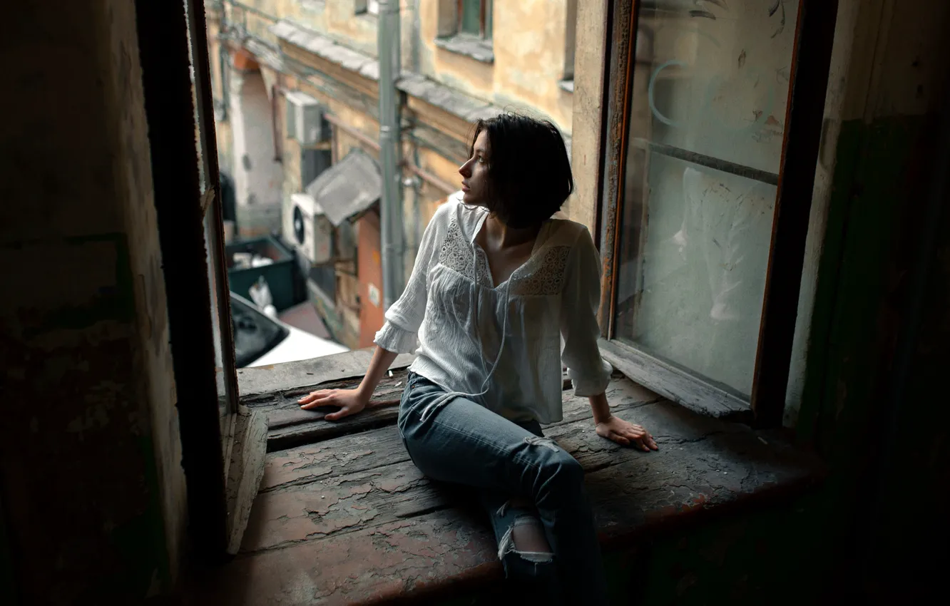 Wallpaper girl, portrait, photoshoot, Alexander strelkov, the photo in ...
