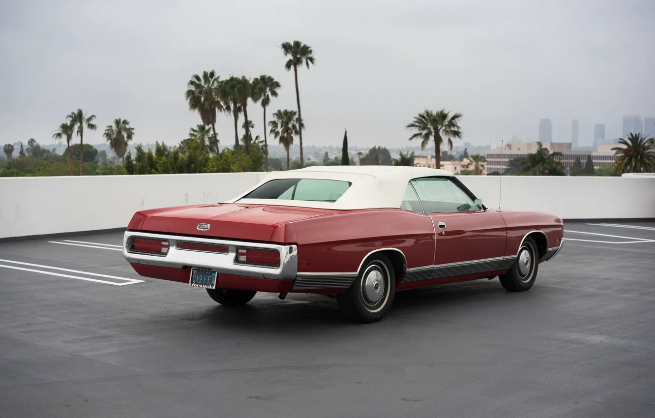 Wallpaper LTD, 1972, Convertible, rear view, Ford, car, Ford images for ...