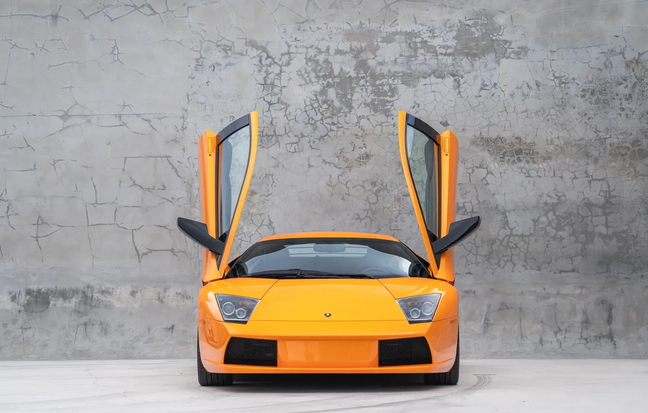 Wallpaper Lamborghini, Lamborghini Murcielago, Murcielago, orange ...