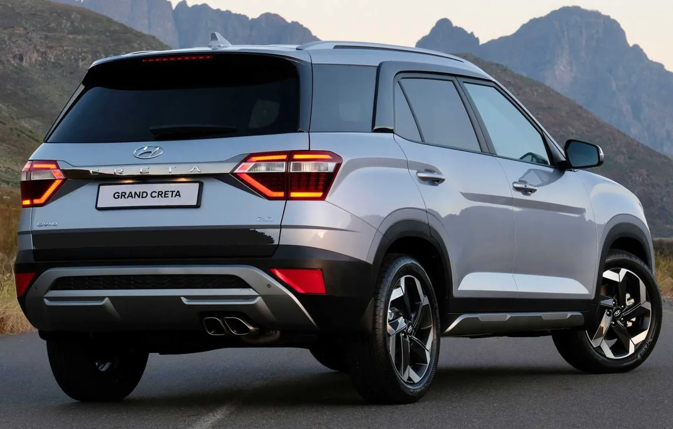 Wallpaper Grand, Hyundai, the view from the back, Creta images for ...