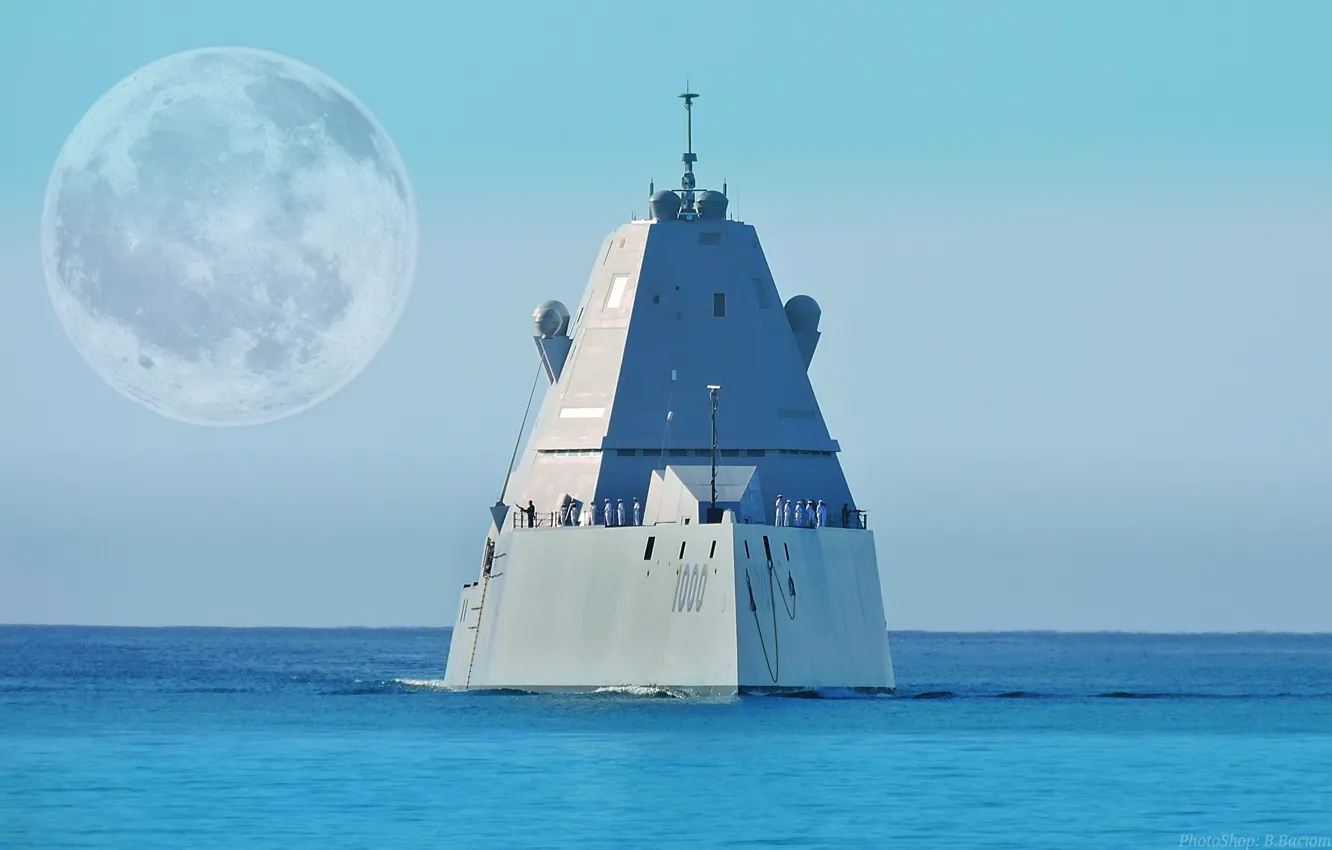 Wallpaper invisible, destroyer, Zumwalt images for desktop, section ...