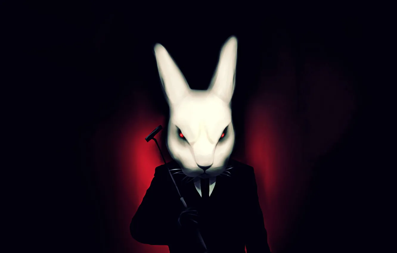 Wallpaper Rabbit, Bunny, bad rabbit, bad bunny, mean rabbit images for ...