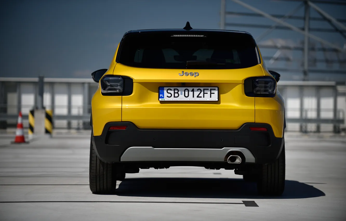 Wallpaper jeep, Jeep, rear view, Jeep Avenger images for desktop ...