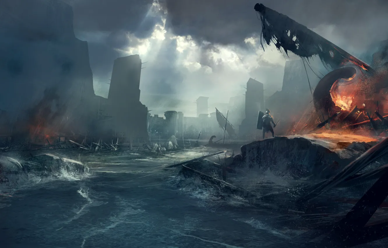 Wallpaper Art, Crytek, Game, Ryse: Son of Rome for mobile and desktop ...