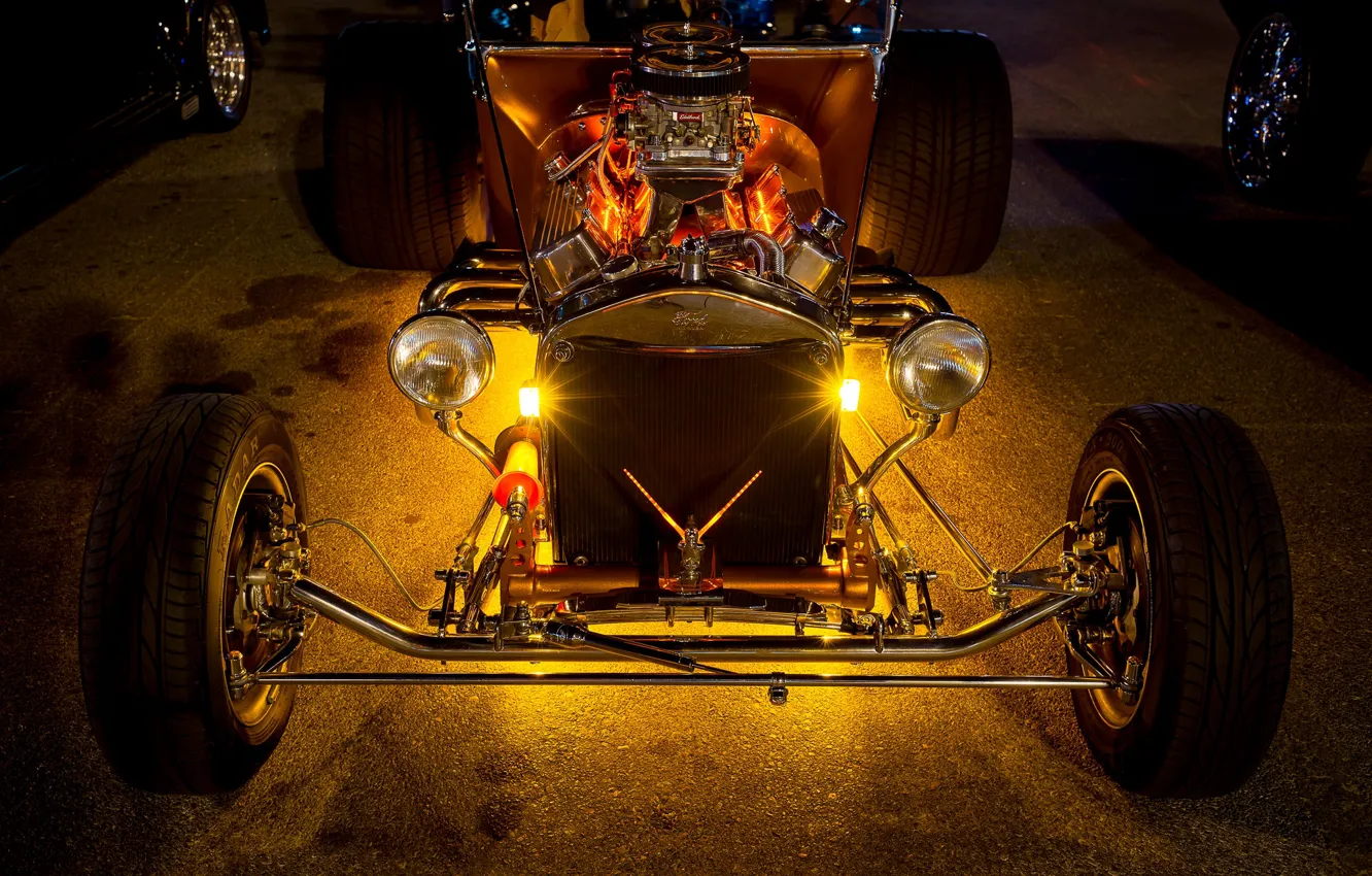 Wallpaper style, lights, twilight, Hot Rod images for desktop, section ...