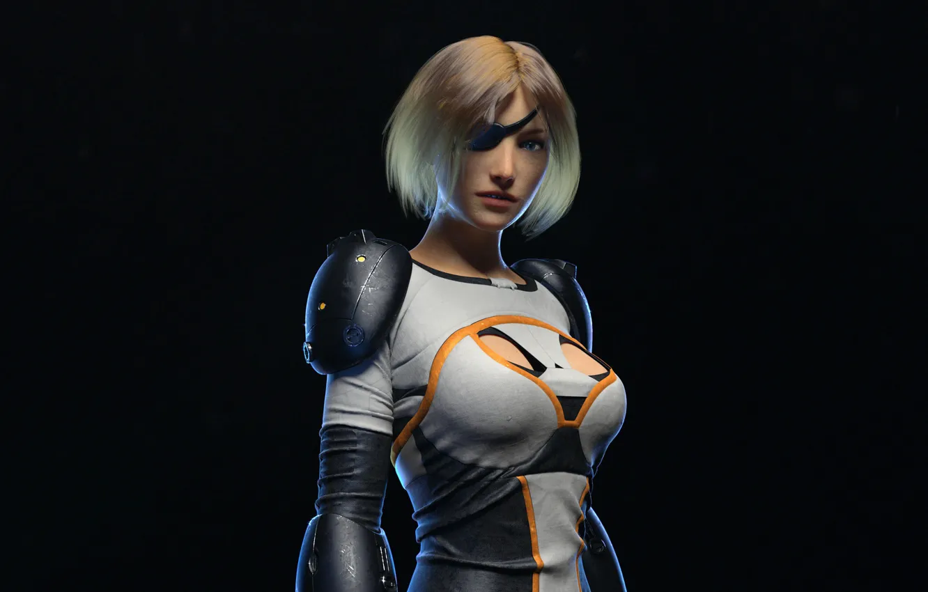 Wallpaper woman, Gumroad Tutorial, Project Beyond for mobile and desktop, section рендеринг ...