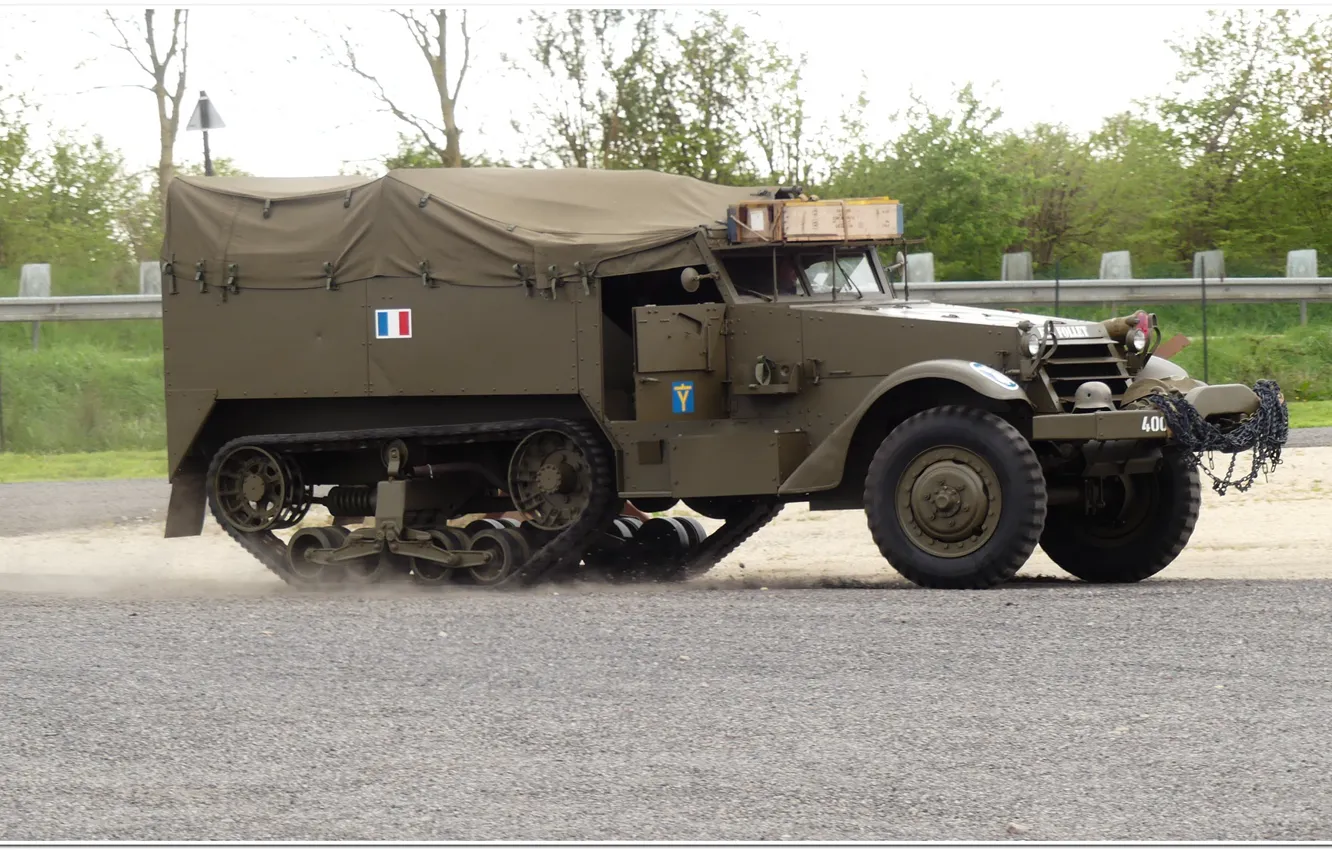 Wallpaper france, ww2, normandie, half strack images for desktop ...