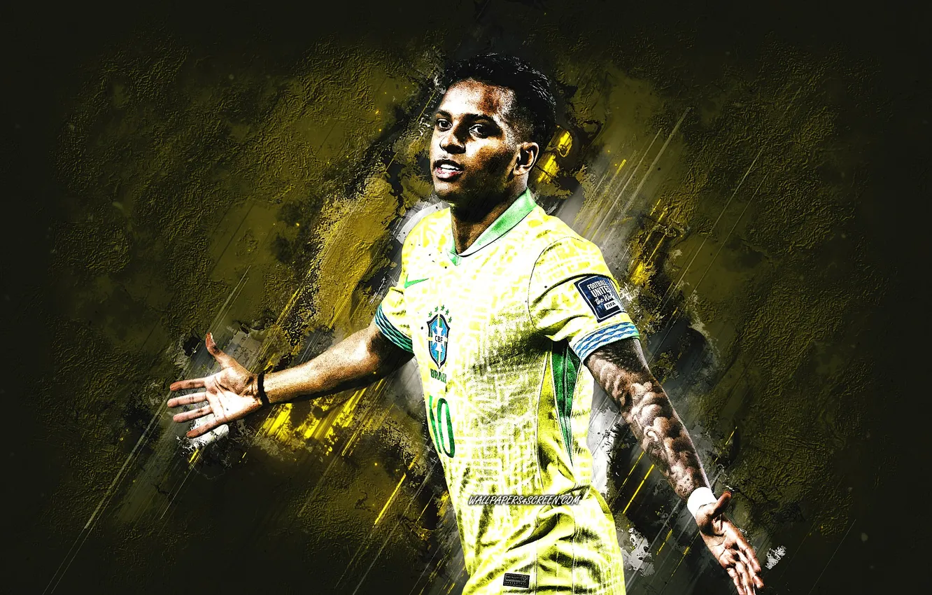 Wallpaper Football, Soccer, Brasil, Brazilian, Rodrygo, Rodrygo Goes ...
