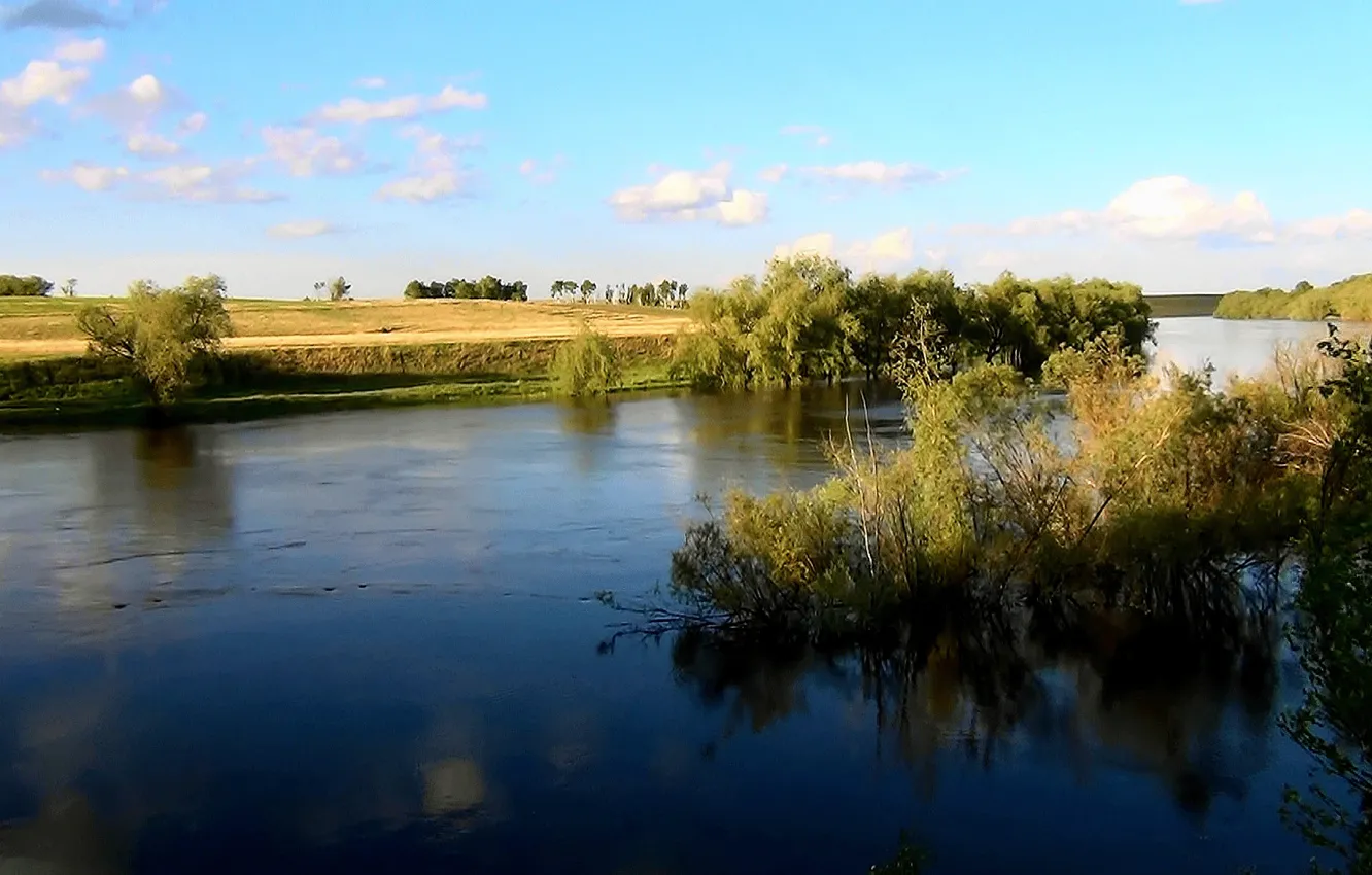 Wallpaper nature, spring, River for mobile and desktop, section пейзажи ...