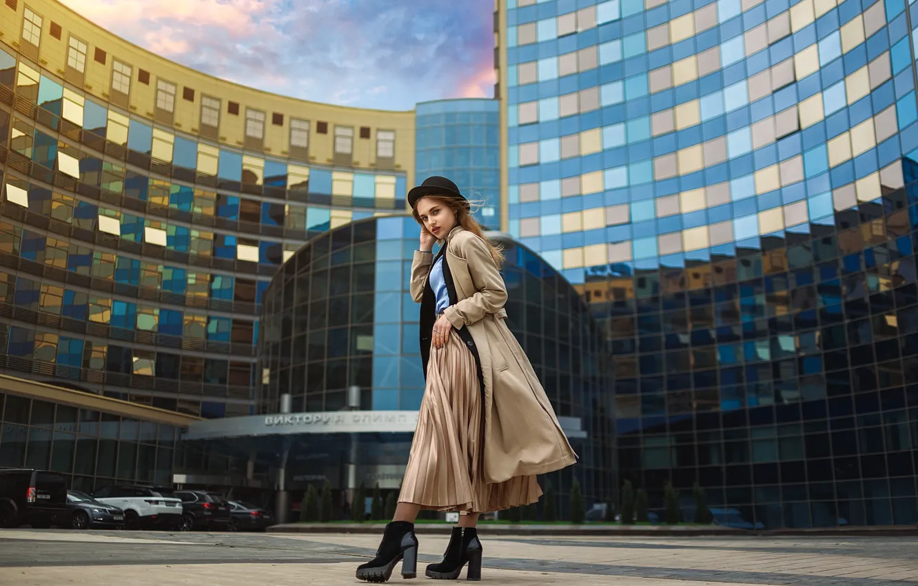 Wallpaper girl, pose, model, Aleksa, Dmitry Medved for mobile and ...