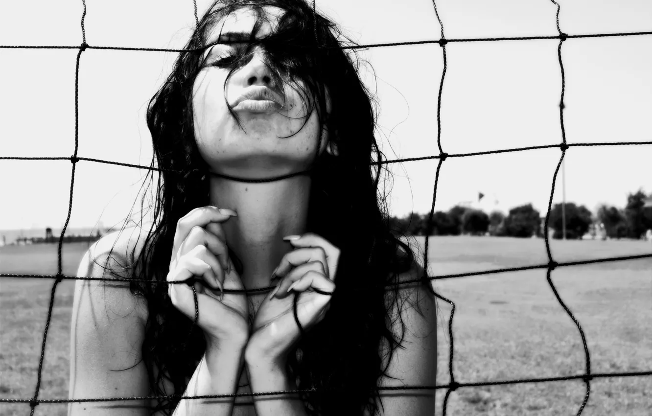 Wallpaper girl, Nina, Turkey, Football goal for mobile and desktop ...