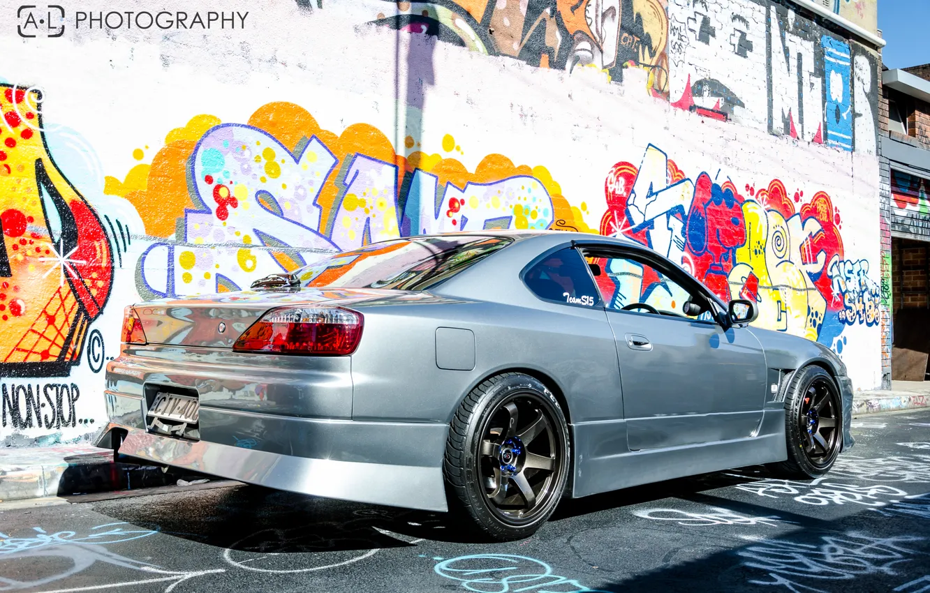 Wallpaper graffiti, nissan, grey, Car, Nissan, Graffiti, silvia ...