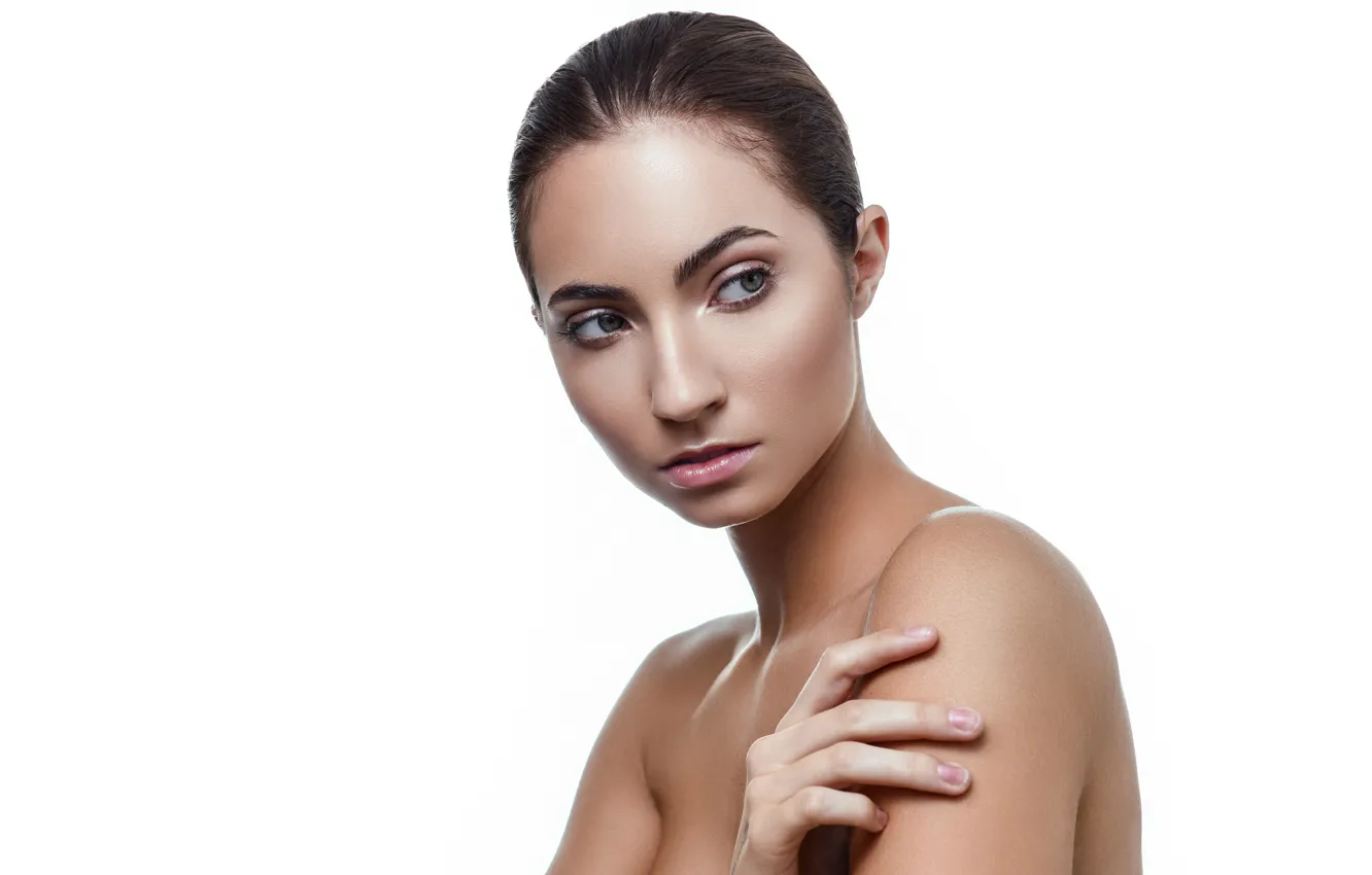 Wallpaper face, background, model, Anna for mobile and desktop, section ...