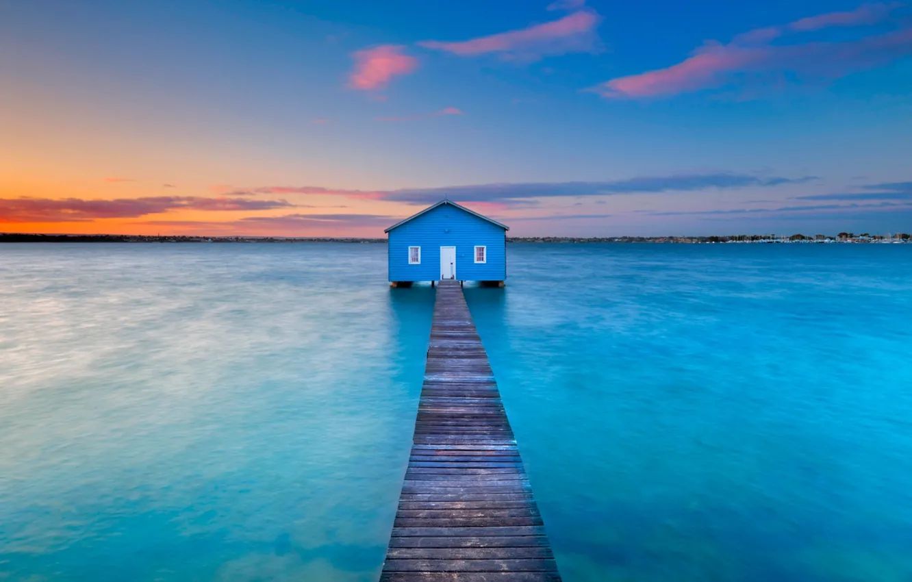 Wallpaper pier, Australia, pierce, boathouse, Perth, Matilda Bay for ...