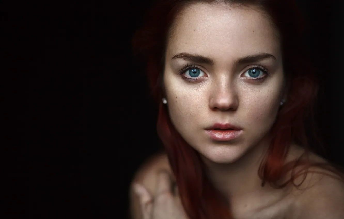 Wallpaper Look Macro Face Background Sweetheart Model Portrait