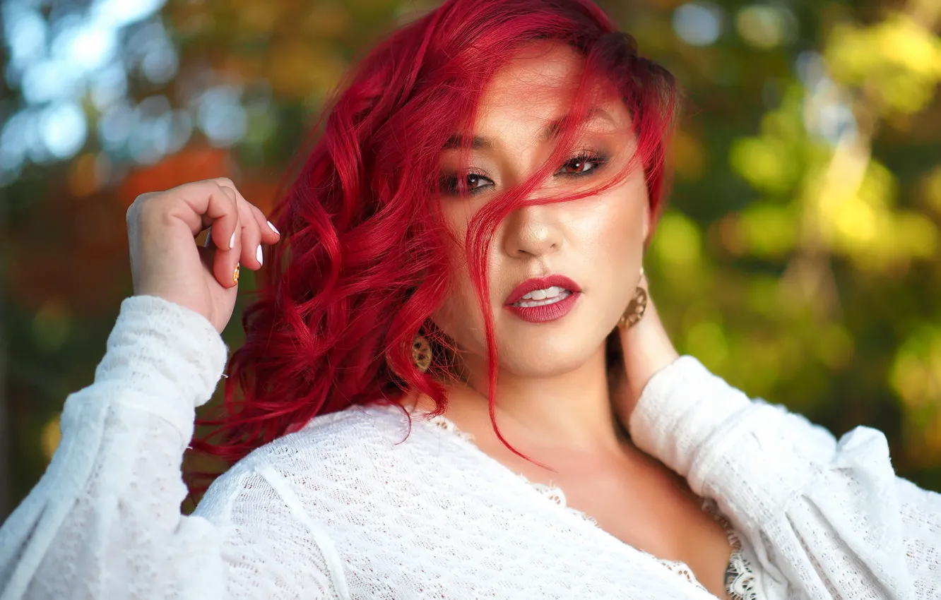 Wallpaper girl, portrait, Amanda Cowles for mobile and desktop, section ...