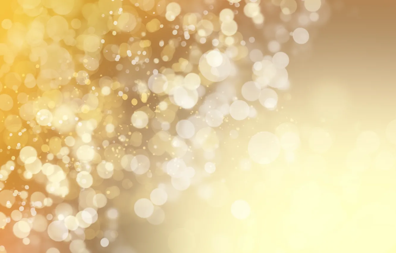 Wallpaper light, snow, yellow, glare, lights, background, holiday ...