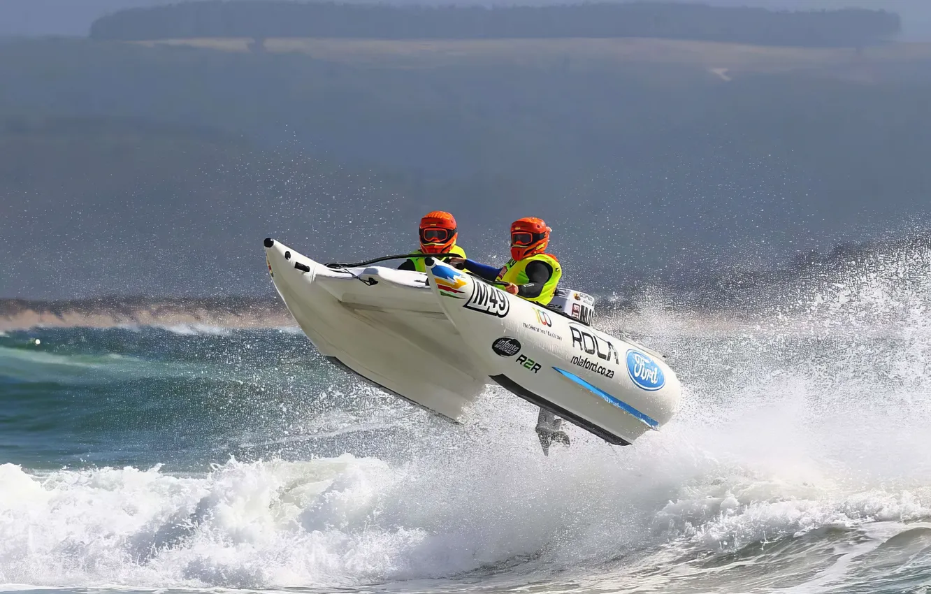 Wallpaper speed, boats, race for mobile and desktop, section спорт ...