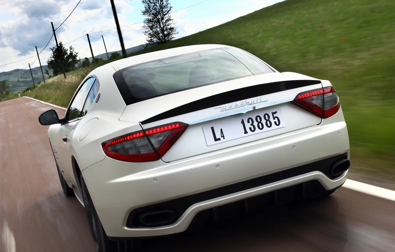 Wallpaper machine, Maserati, GranTurismo, back, Sport, MC line for ...