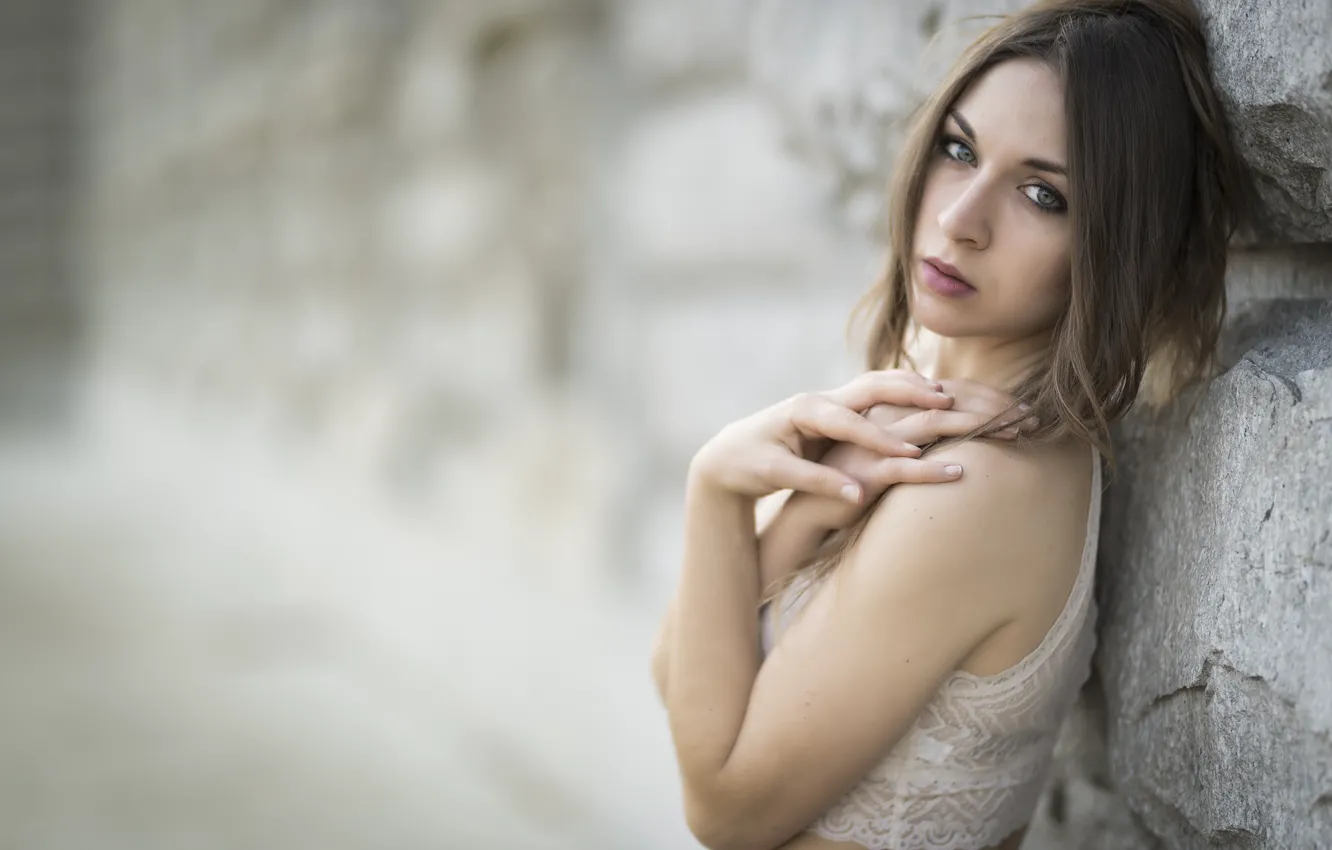 Wallpaper look, model, Anna for mobile and desktop, section девушки ...