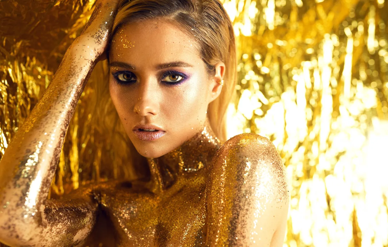 Wallpaper look, face, pose, model, body, portrait, makeup, hairstyle ...