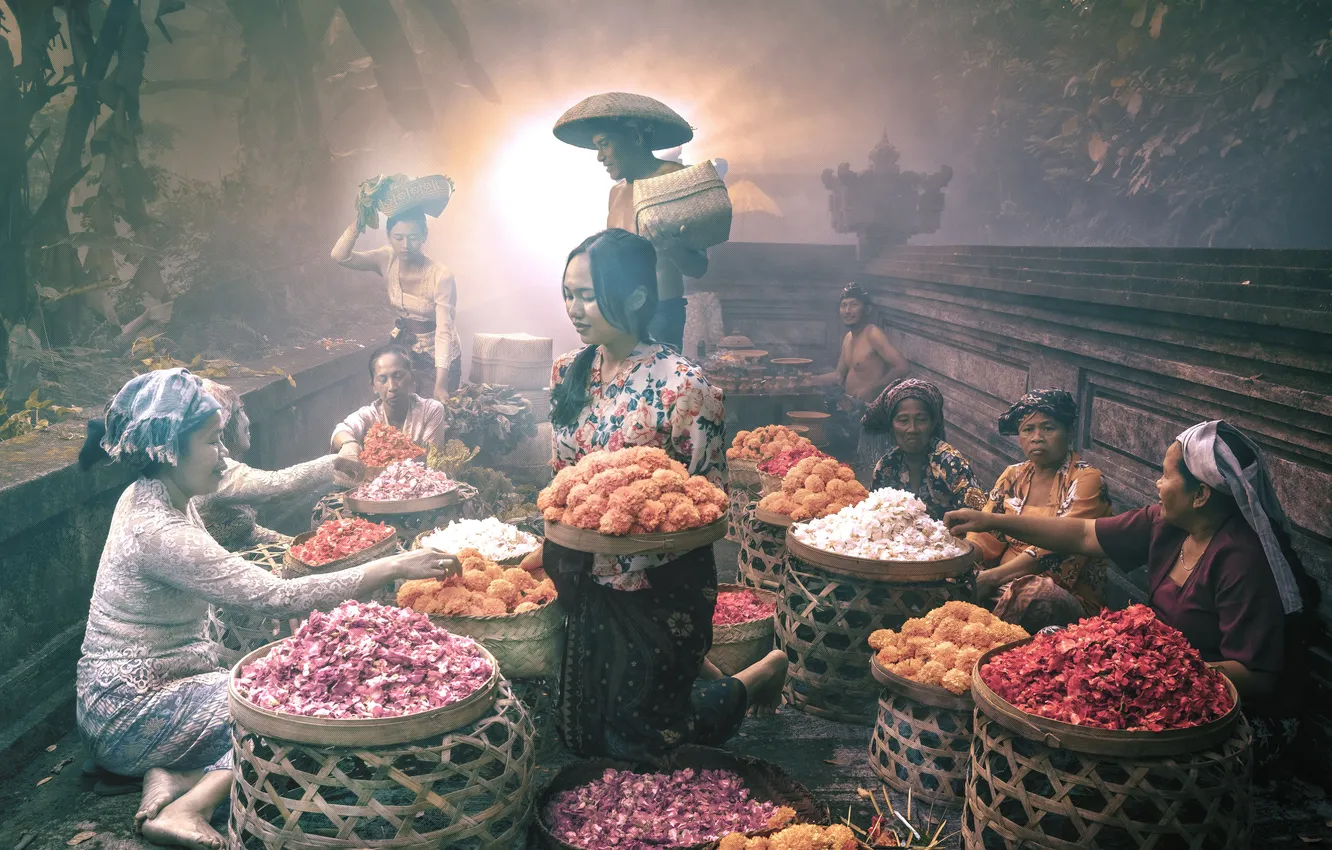 Wallpaper people, village, National Geographic Partners for mobile and ...