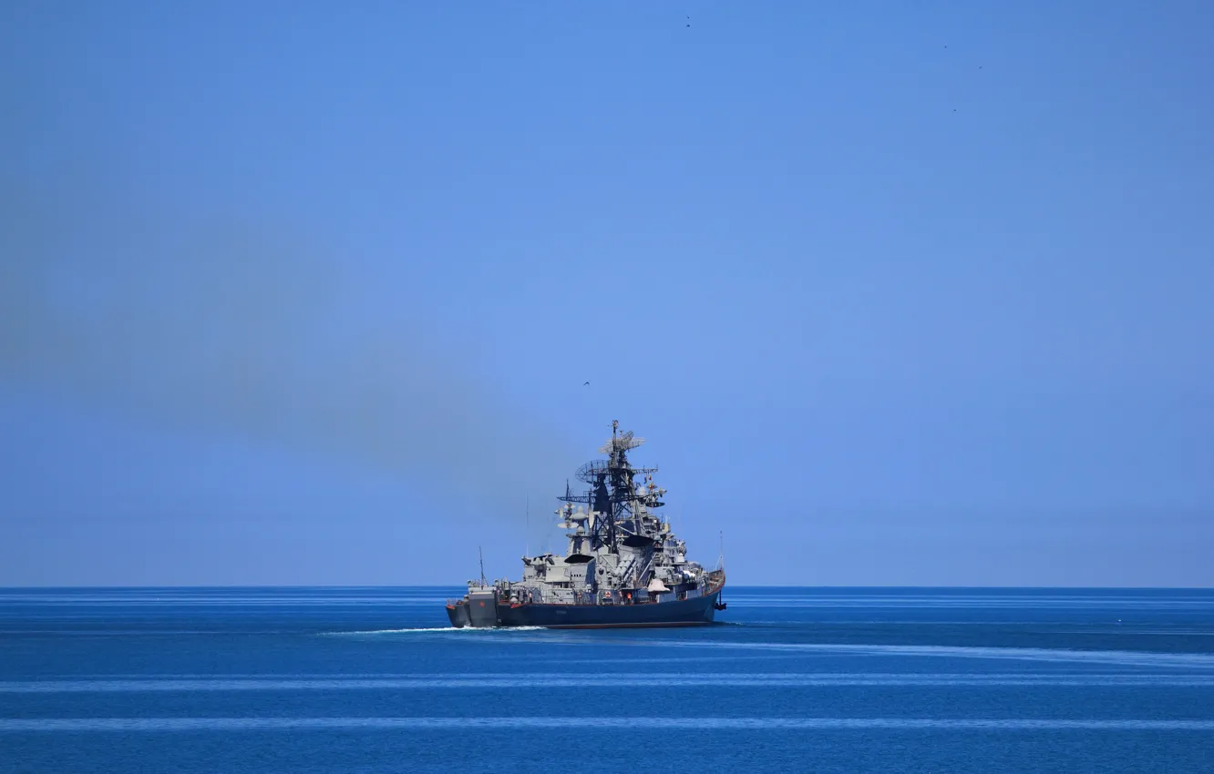 Wallpaper ship, Navy, The black sea, Quick-witted, guard, project 61 ...