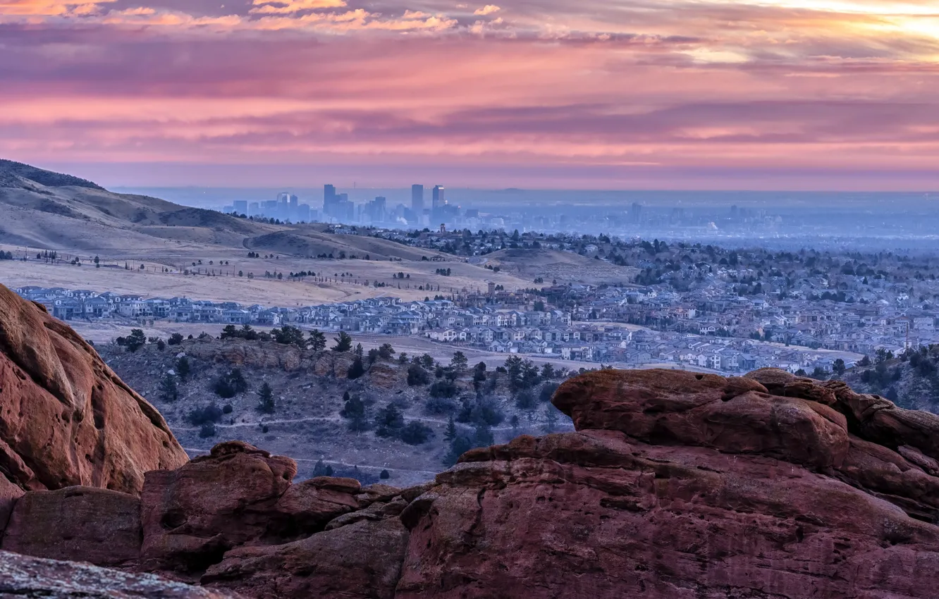Wallpaper United States, Morrison, Denver, Colorado, Red Rocks Park for ...