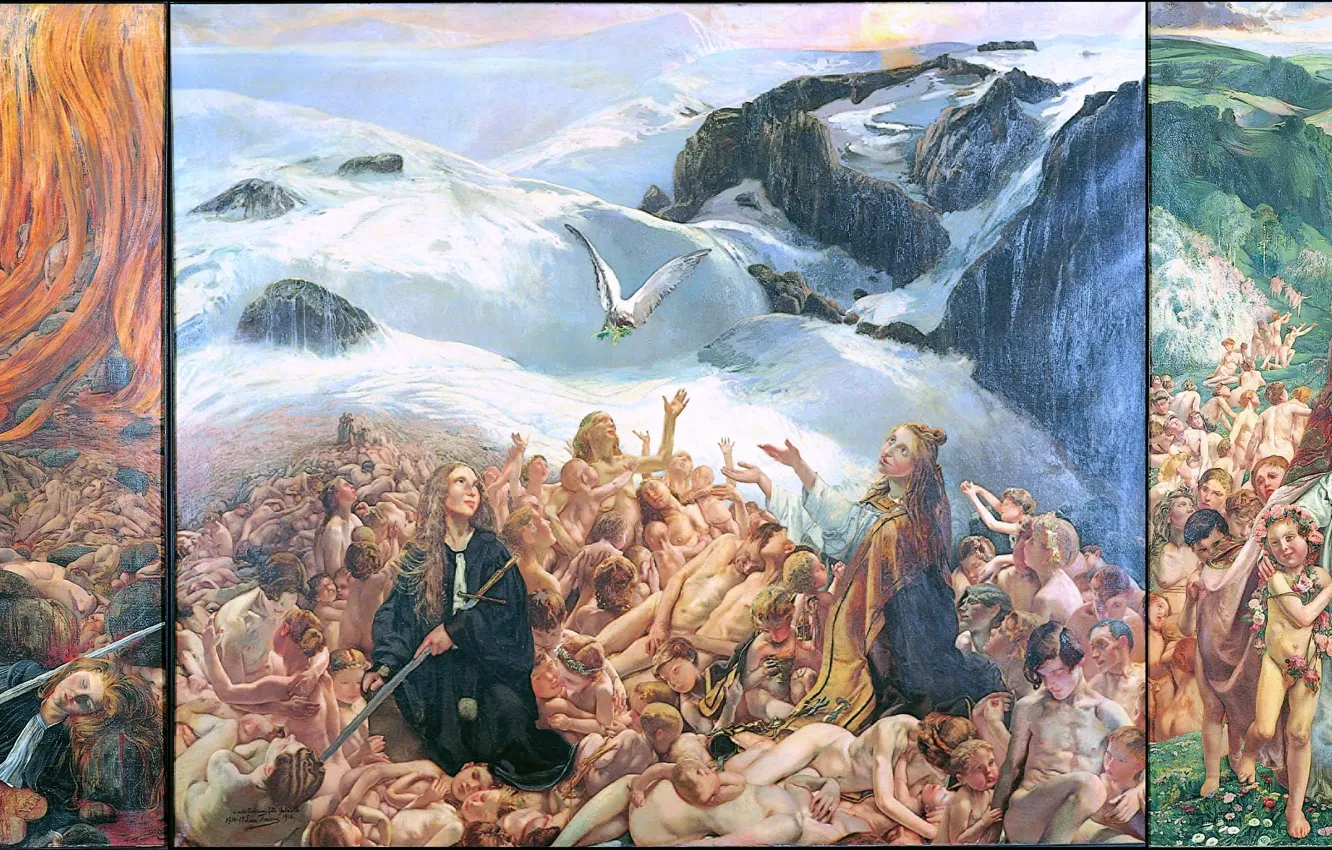 Wallpaper picture, Belgian artist, Leon Henri Marie Frederick, Leon ...