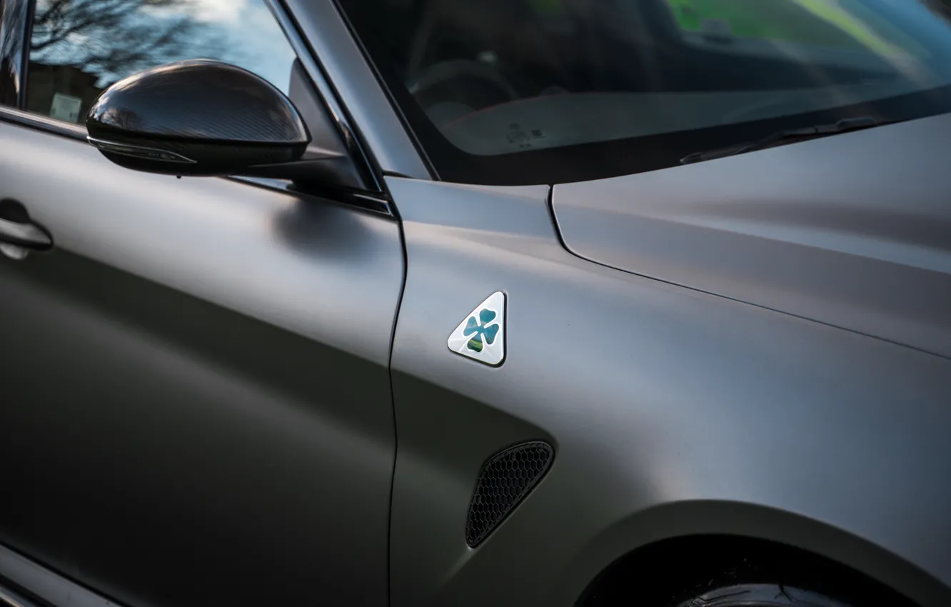 Wallpaper Alfa Romeo, logo, Giulia, badge, Alfa Romeo Giulia ...