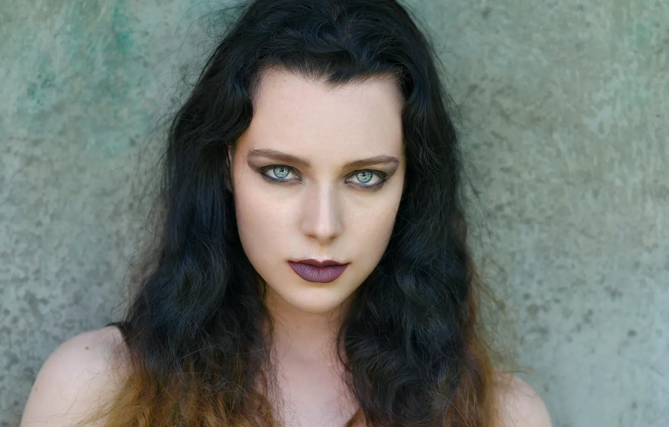 Wallpaper portrait, makeup, sponge, the beauty, Rebecca May for mobile ...