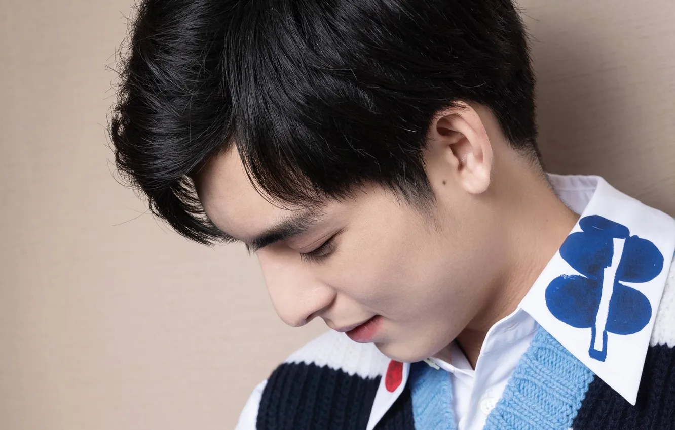 Wallpaper profile, shirt, guy, actor, chinese actor, Wang Hao Xuan ...