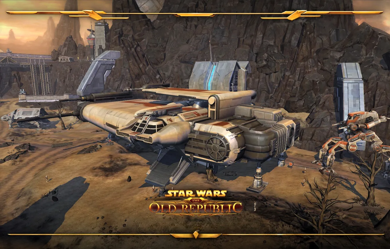 Wallpaper rocks, technique, base, Playground, Star Wars The Old ...