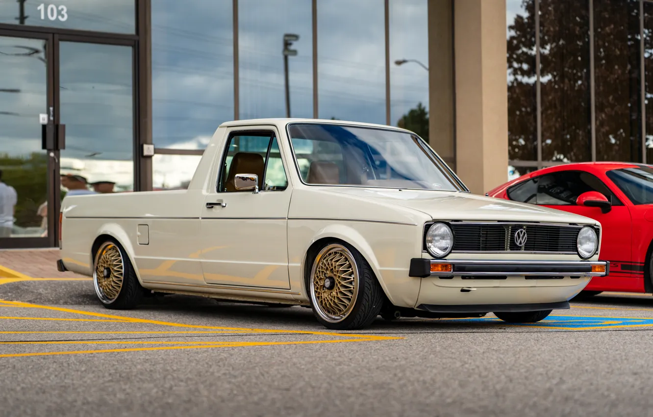 Wallpaper Volkswagen, rabbit, custom, bbswheels for mobile and desktop ...