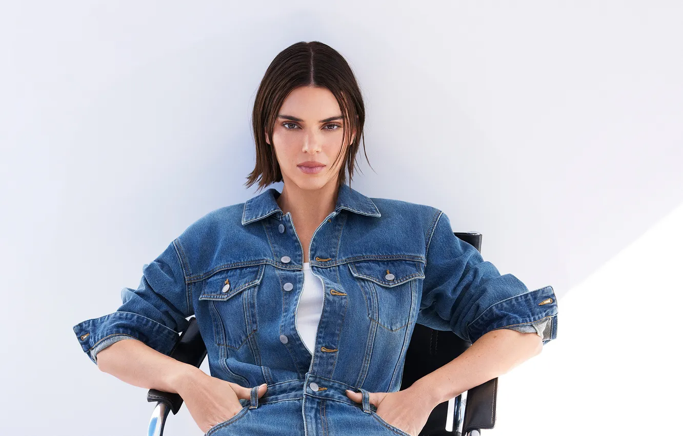 Wallpaper look, girl, pose, photo, model, Kendall Jenner for mobile and ...