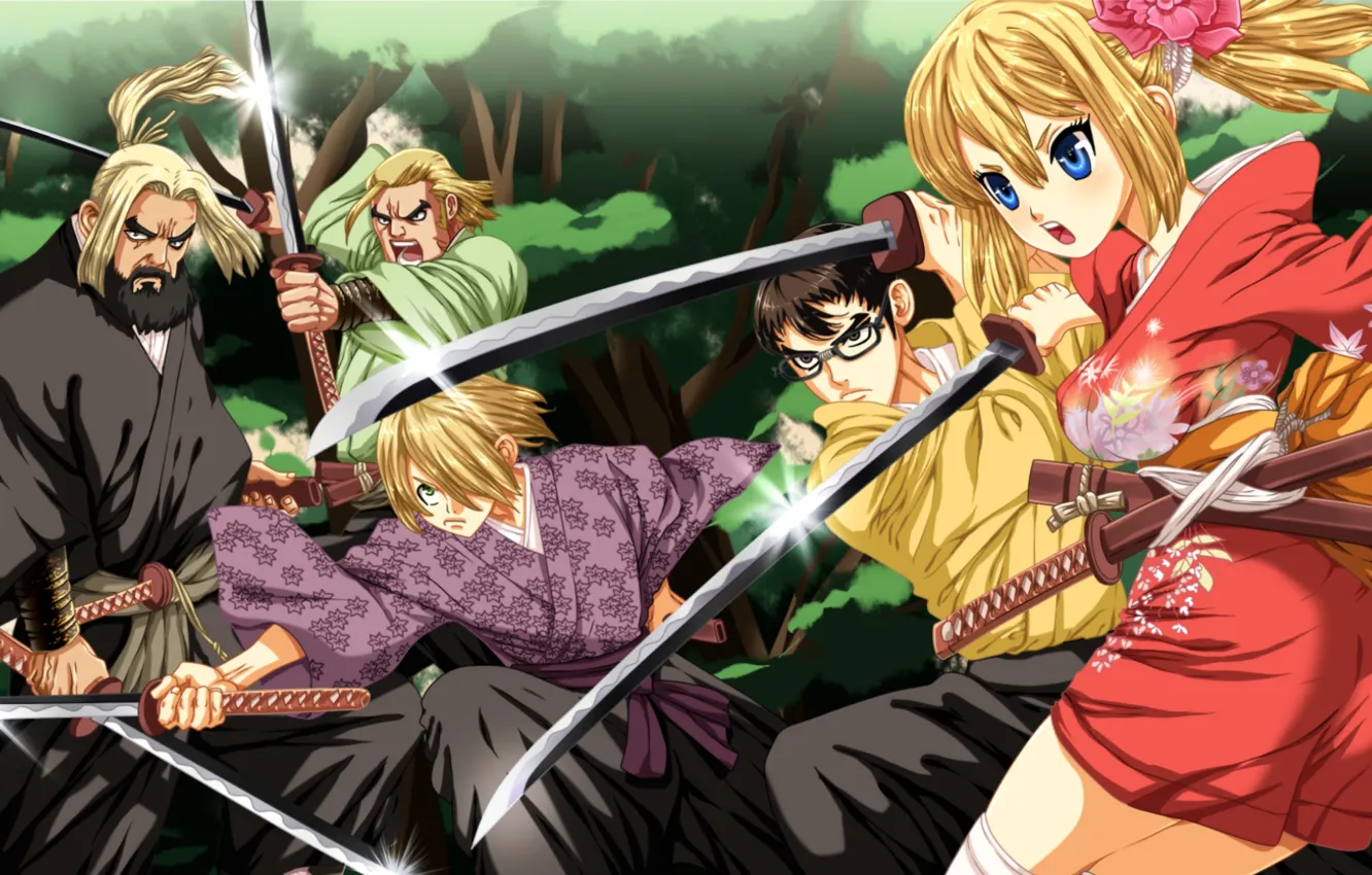 Wallpaper weapons, characters, Dr. Stone for mobile and desktop ...