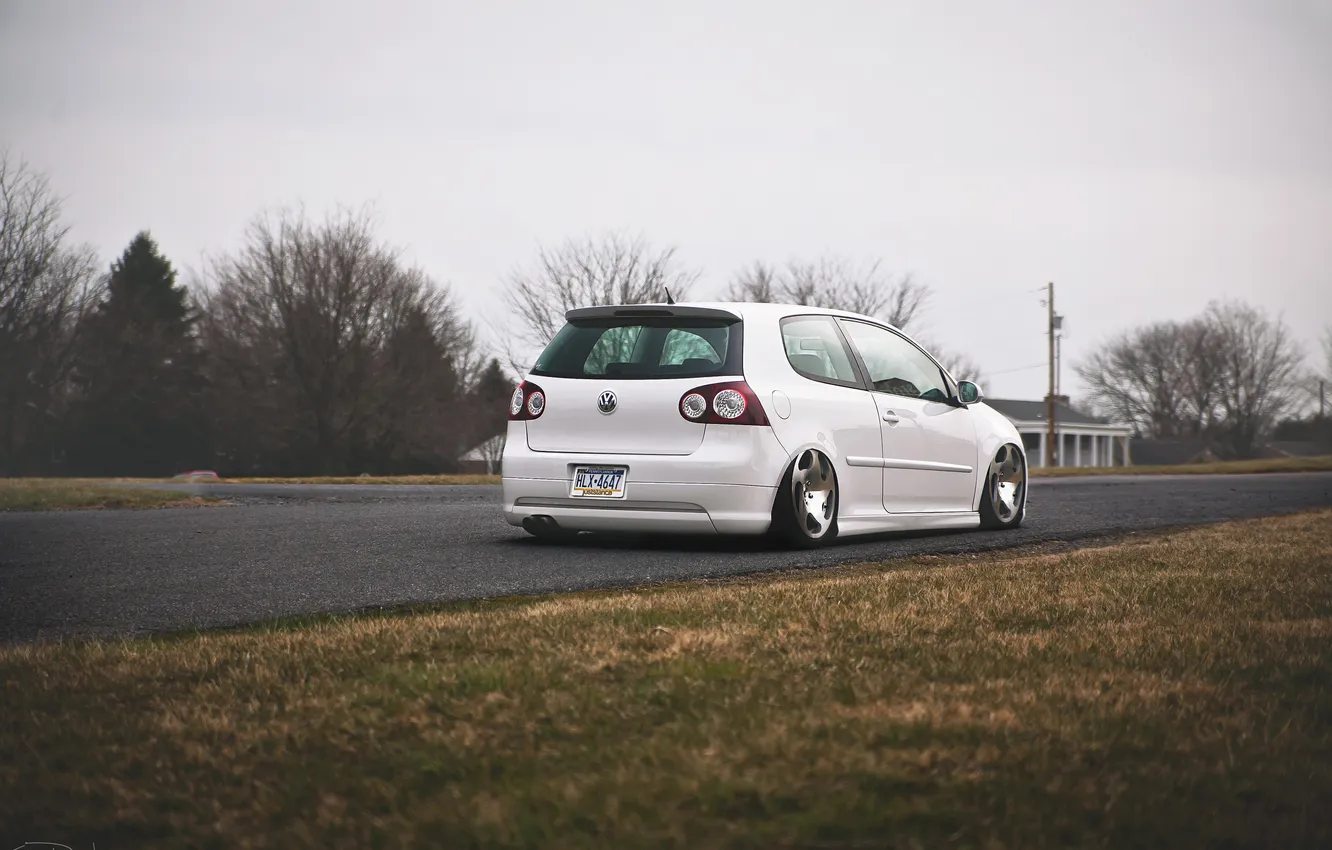 Wallpaper white, Volkswagen, Golf, golf, GTI, Volkswagen, stance, MK5 for mobile and desktop ...