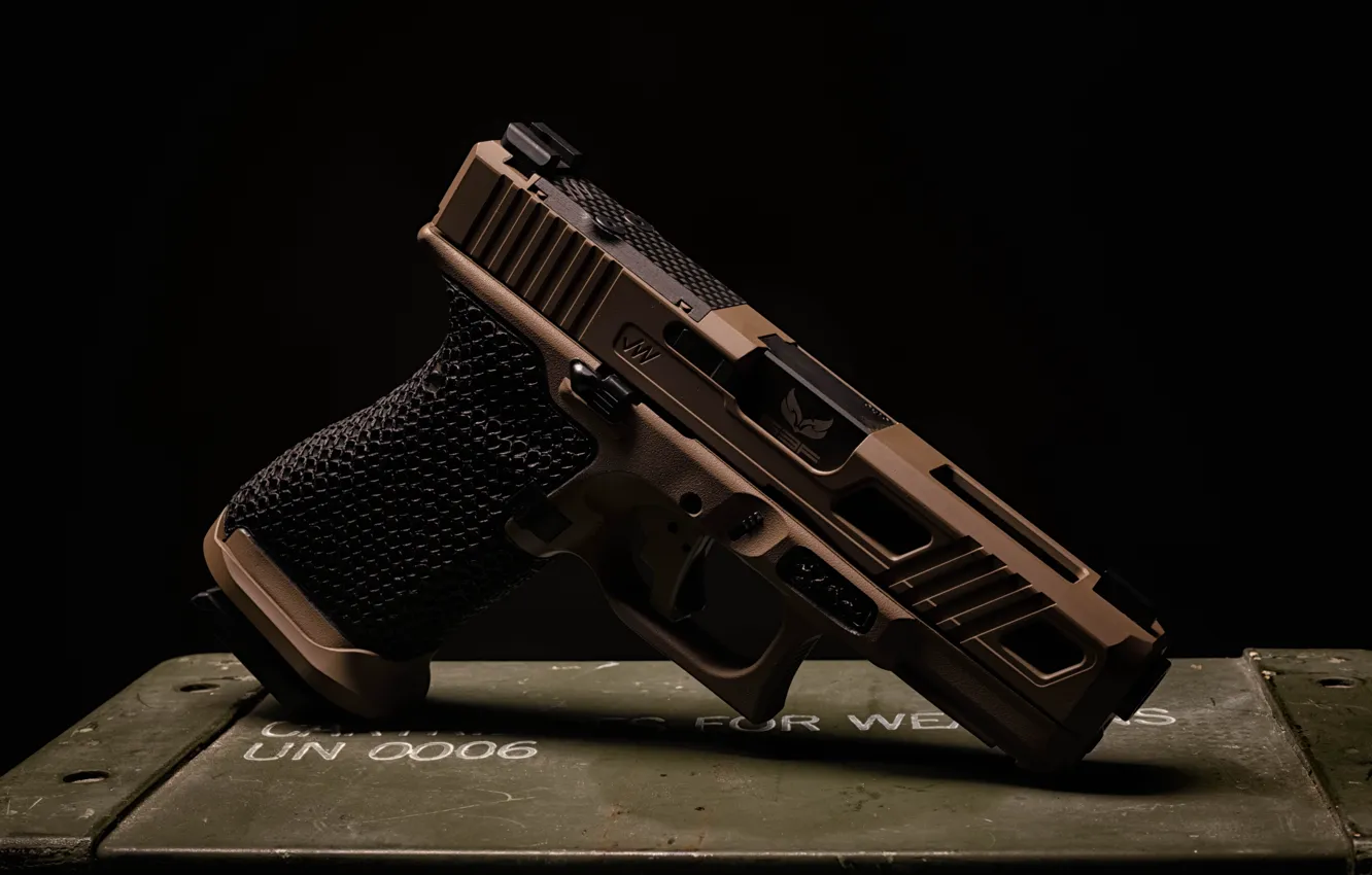 Wallpaper macro, gun, background for mobile and desktop, section оружие ...
