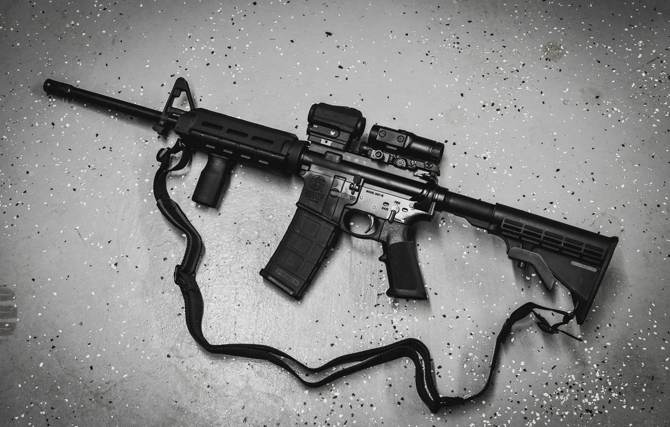 Wallpaper background, AR-15, a semi-automatic rifle images for desktop ...