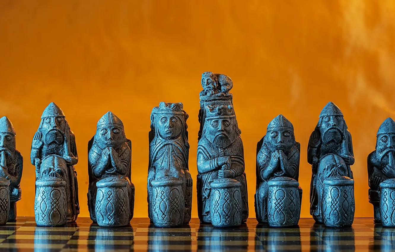 Wallpaper background, chess, figure for mobile and desktop, section ...